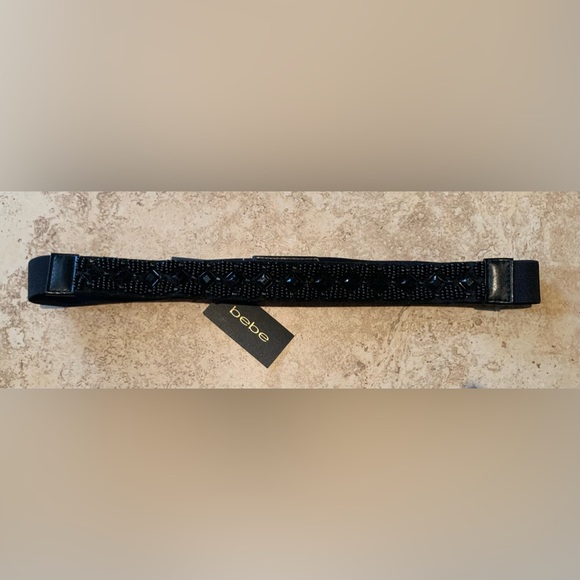 bebe | Accessories | Bebe Stretch Belt Size Ml | Poshmark